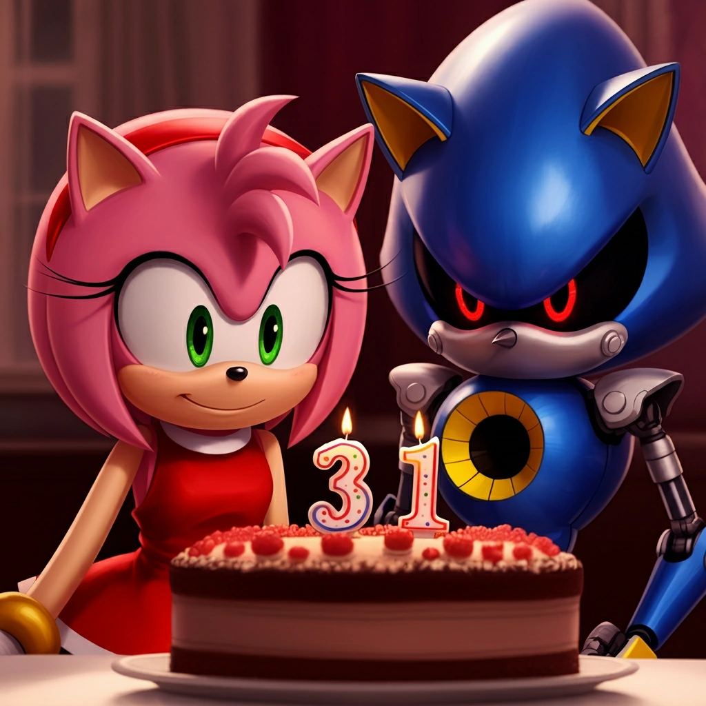 Sonic CD was released 31 years ago, Happy birthday to Amy Rose and ...