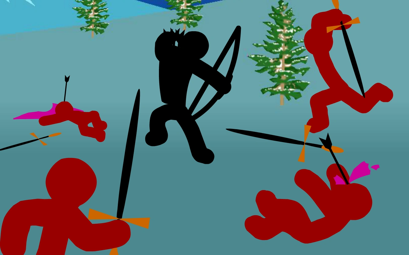 Drew some more (Background taken from Stick War: Legacy's Swordwrath ...