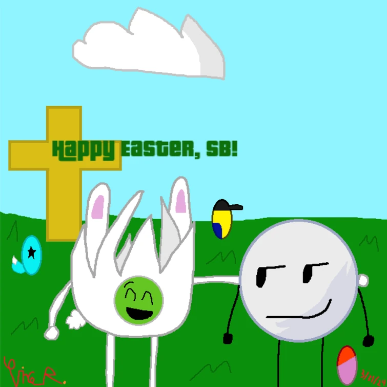 Just some BFDI art I made for Easter | Fandom
