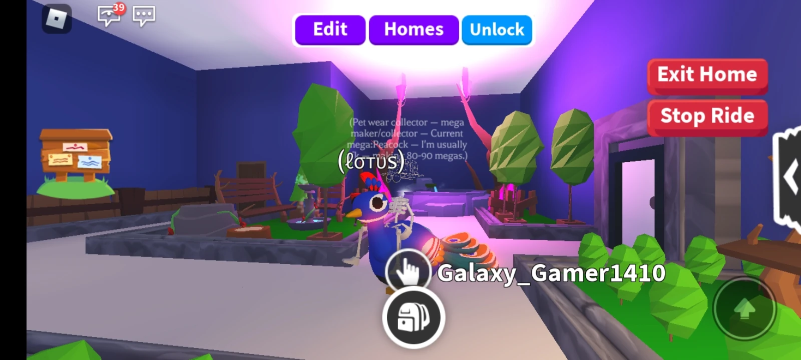 I present, mega peacock: | Fandom