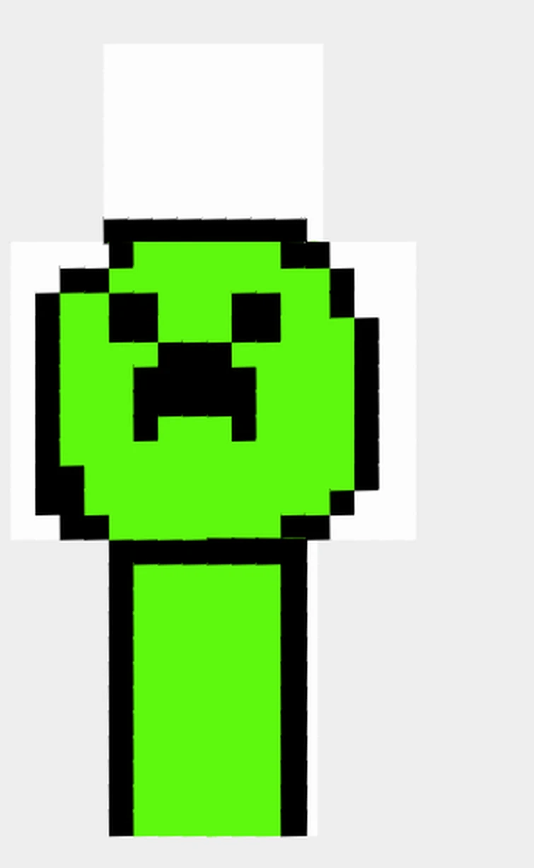 creeper dream is the best skin ever [technically this is a minecraft ...