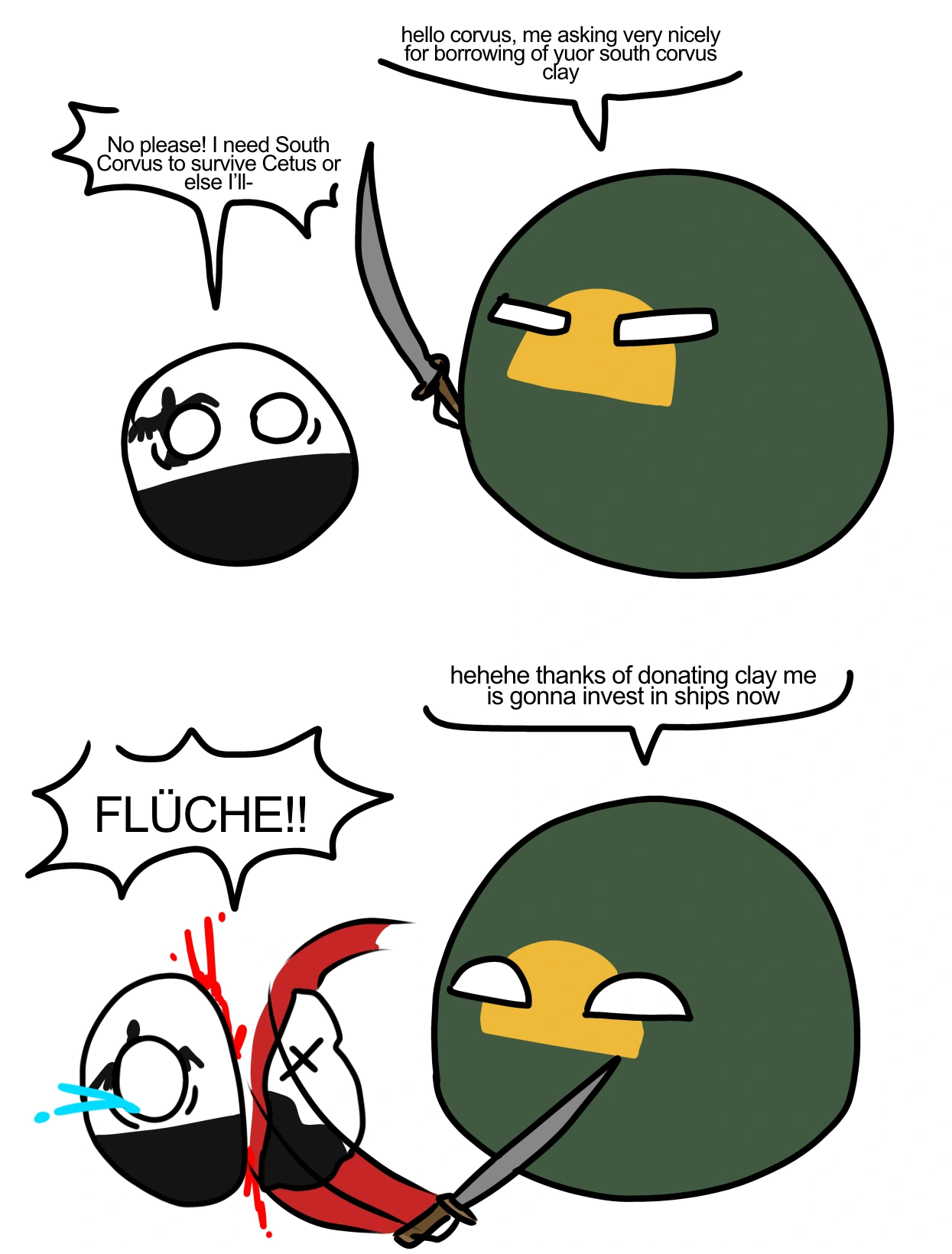 New YouTube Video is Out ! Is Animation about South Corvus War but ...