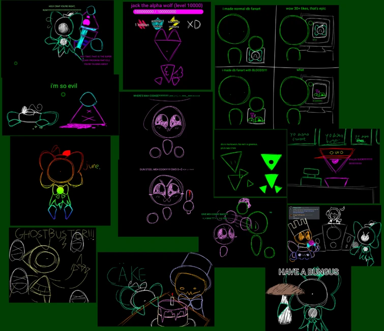 behold the databrawl doodles shrine | Fandom
