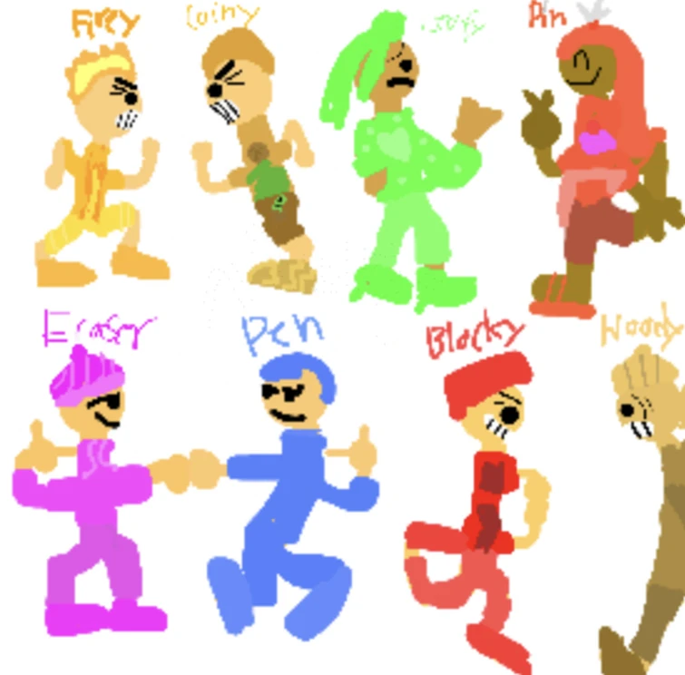 BFDI - Humans | Fandom