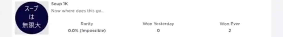 Do you any of you guys have the soup 1K badge? | Fandom