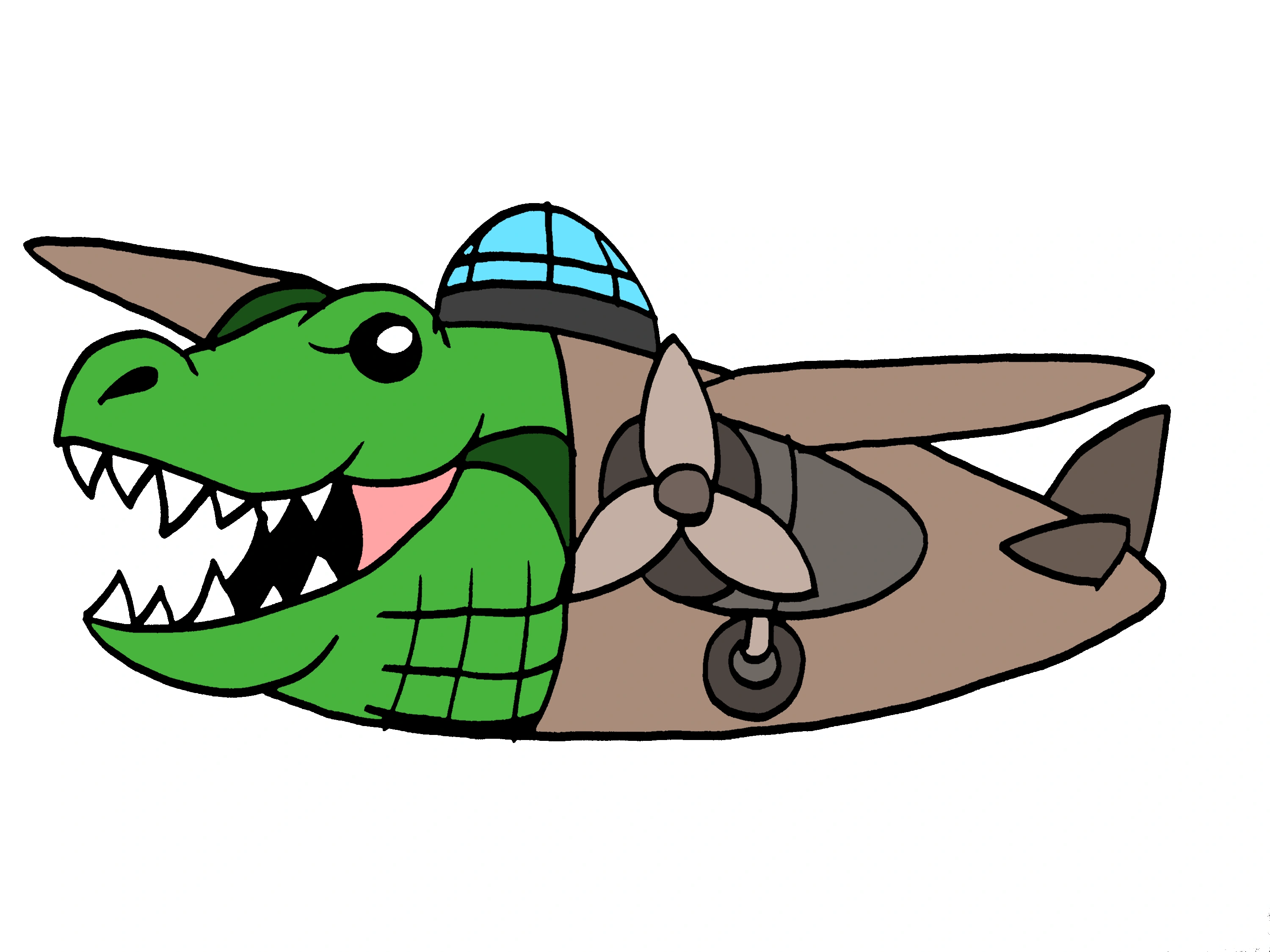 My drawing of Bombardiro Crocodilo | Fandom