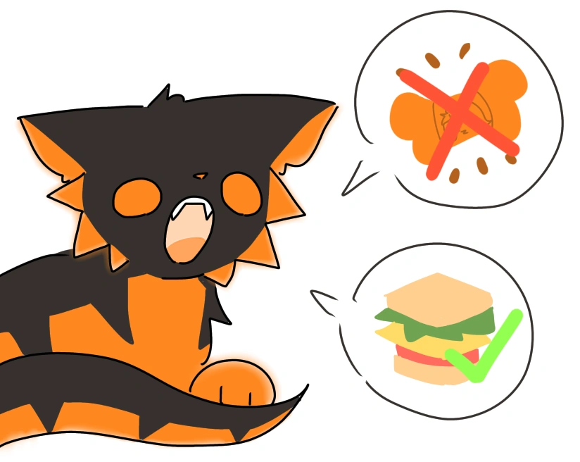 Neon Lava Wolf Doodle | Fandom