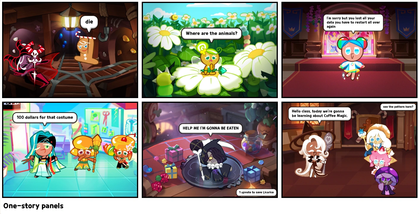 One-story panels | Fandom