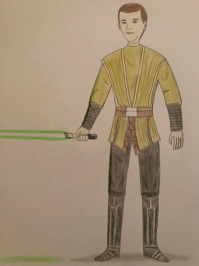 🎨 {Jedi Knight: Jedi Academy} My Drawing of Jedi Knight Jaden Korr | Fandom