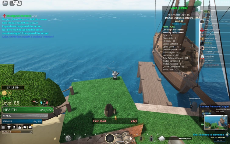 SUNKEN ARMOR ON MY 33rd FISH | Fandom