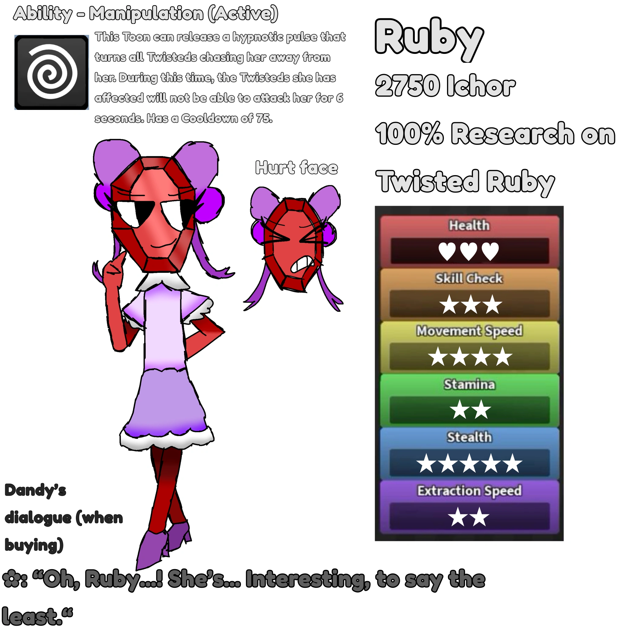 2nd repost of my oc *runs away cutely* | Fandom