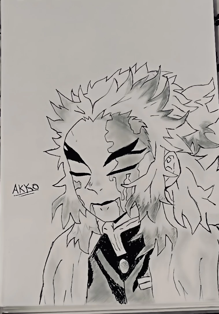 Rengoku drawing | Fandom