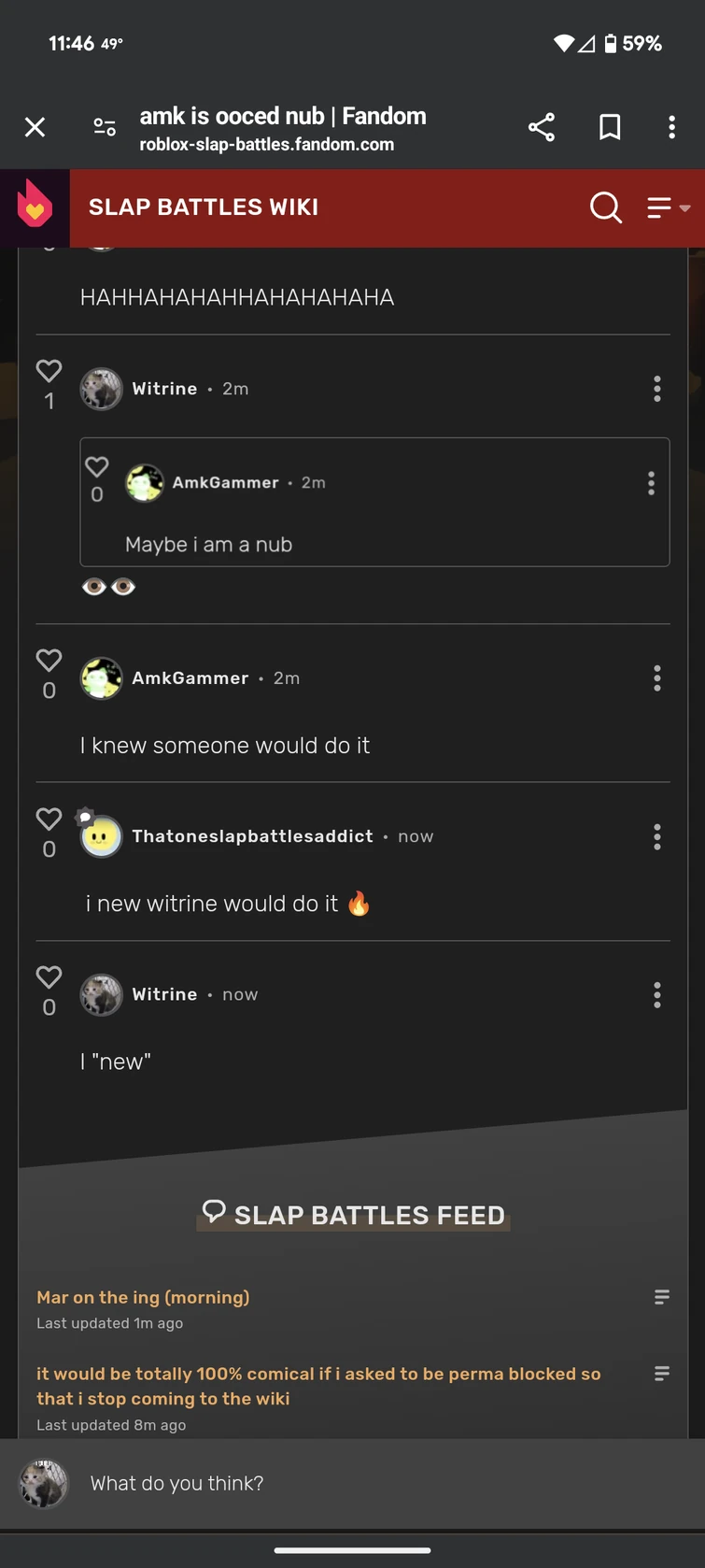 amk is ooced nub | Fandom