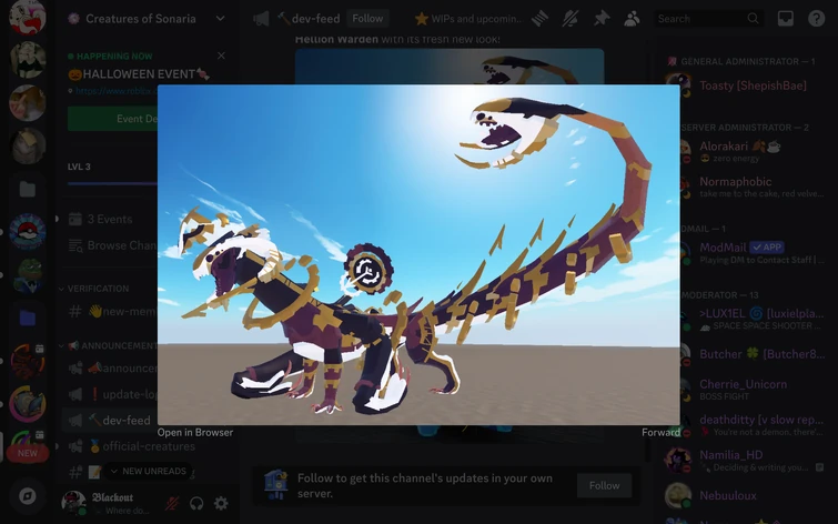 New hellion warden model! | Fandom