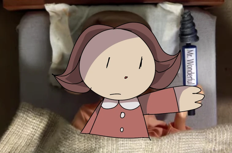 I redrew sarah hatoff in a scene of a character that looks like her ...