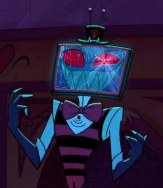 Until I actually have time to draw it here is Vox with a broken screen ...