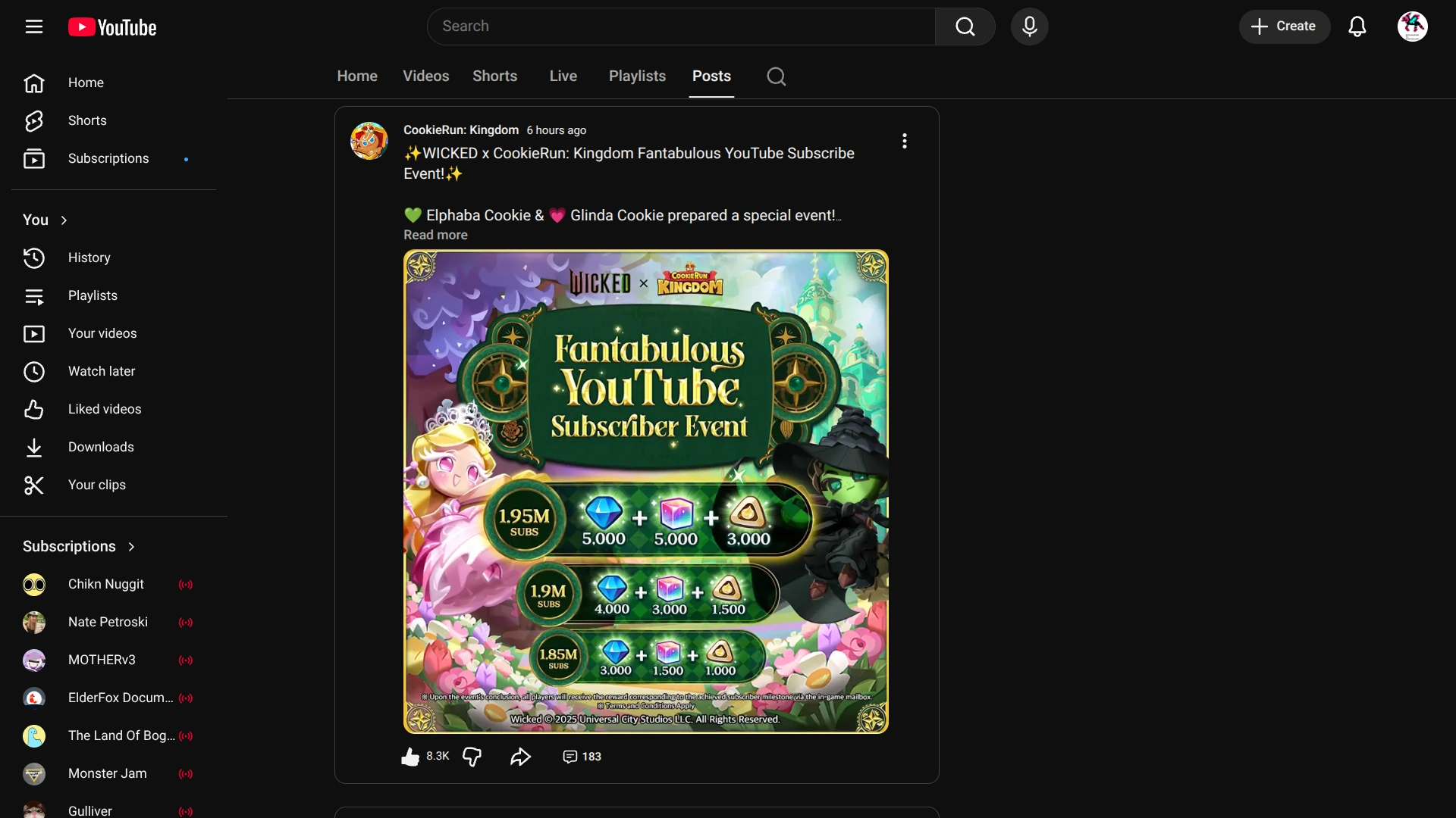 CRK subscriber event | Fandom