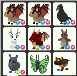 % To MFR parrot? (REPLACE CROW WITH FROST DRAG AND GREEN BUTTERFLY WITH ...