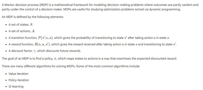 Markov Decision Processes | 21 Lycee Wiki | Fandom