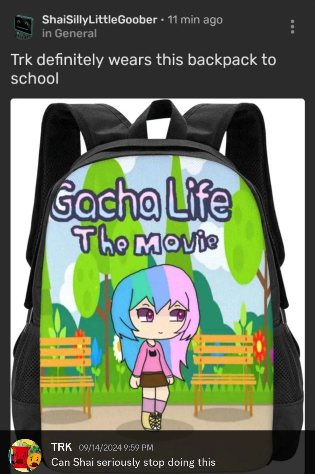 TRK NEW BACKPACK!!! | Fandom