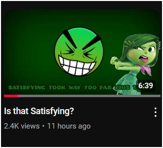 Is that Satisfying? | Fandom