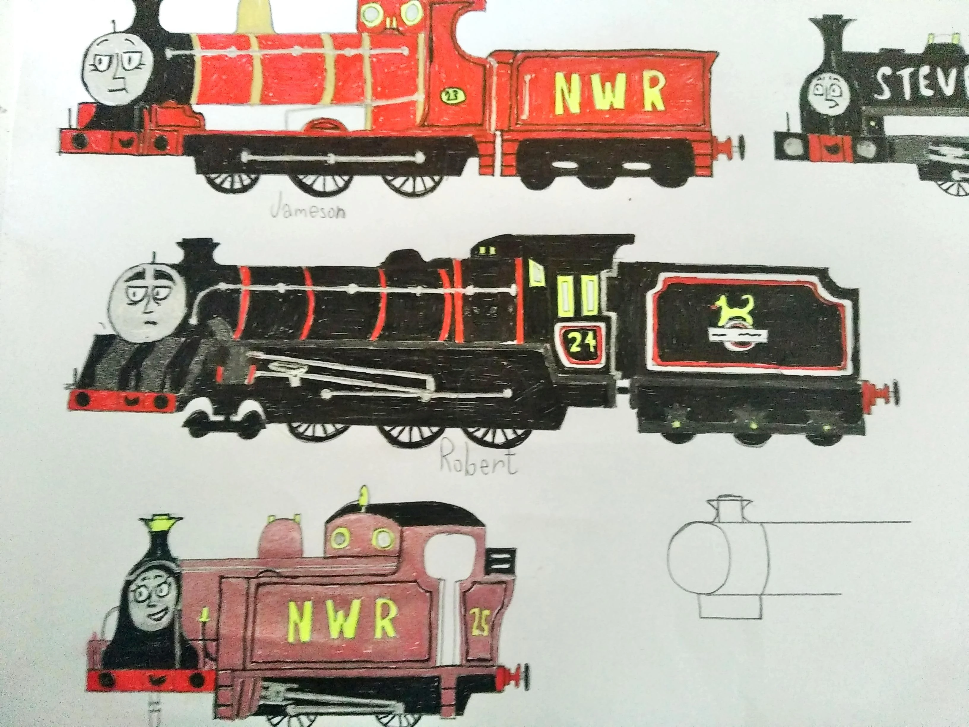 I redesigned Robert and Nellie | Fandom