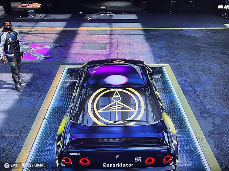 My other Project: Luz. Her car is a +900hp Nissan Skyline GT-R R32 ...