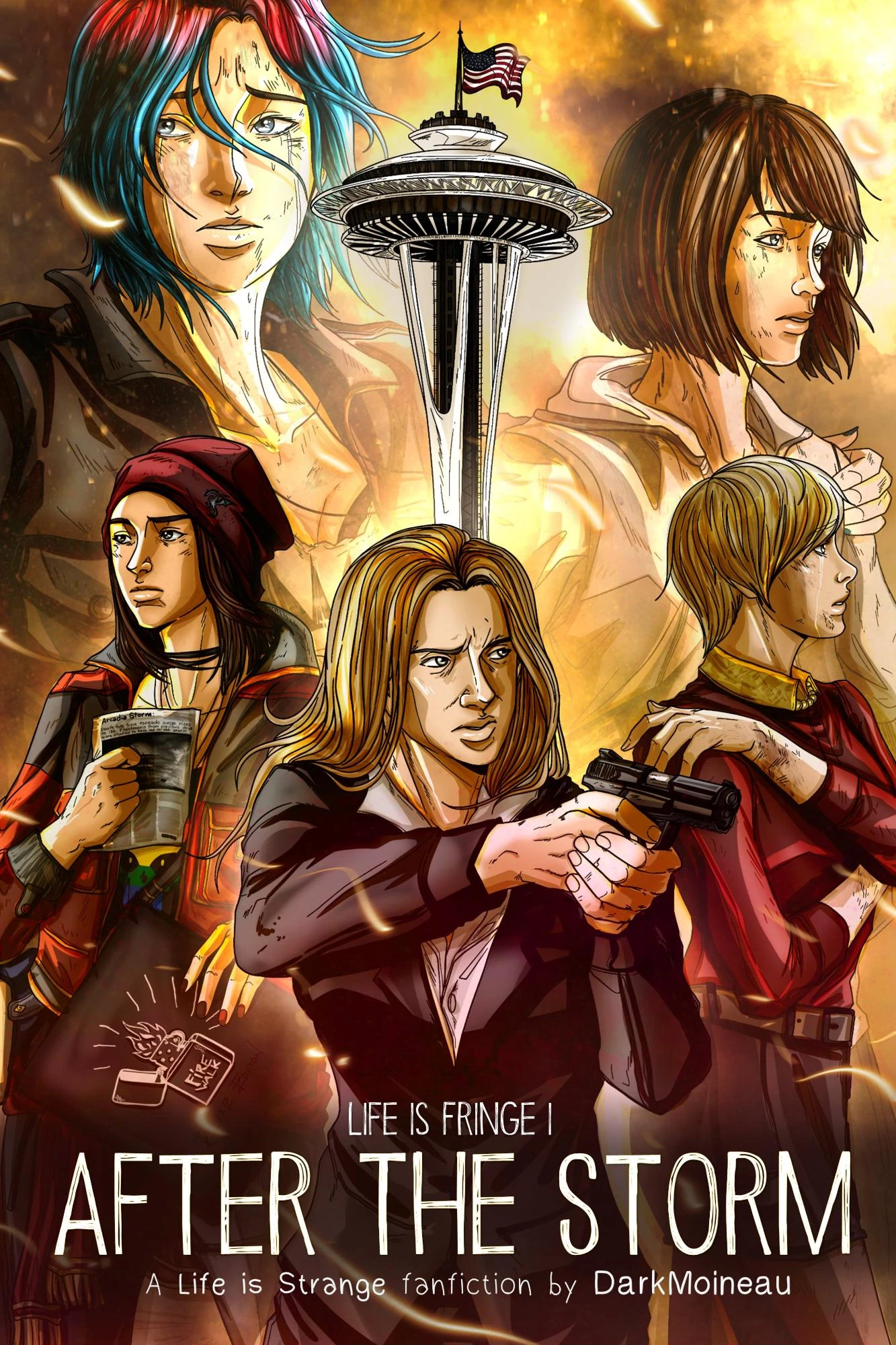 Fanfiction poster by @rinexart from Instagram. Seen in AO3. | Fandom