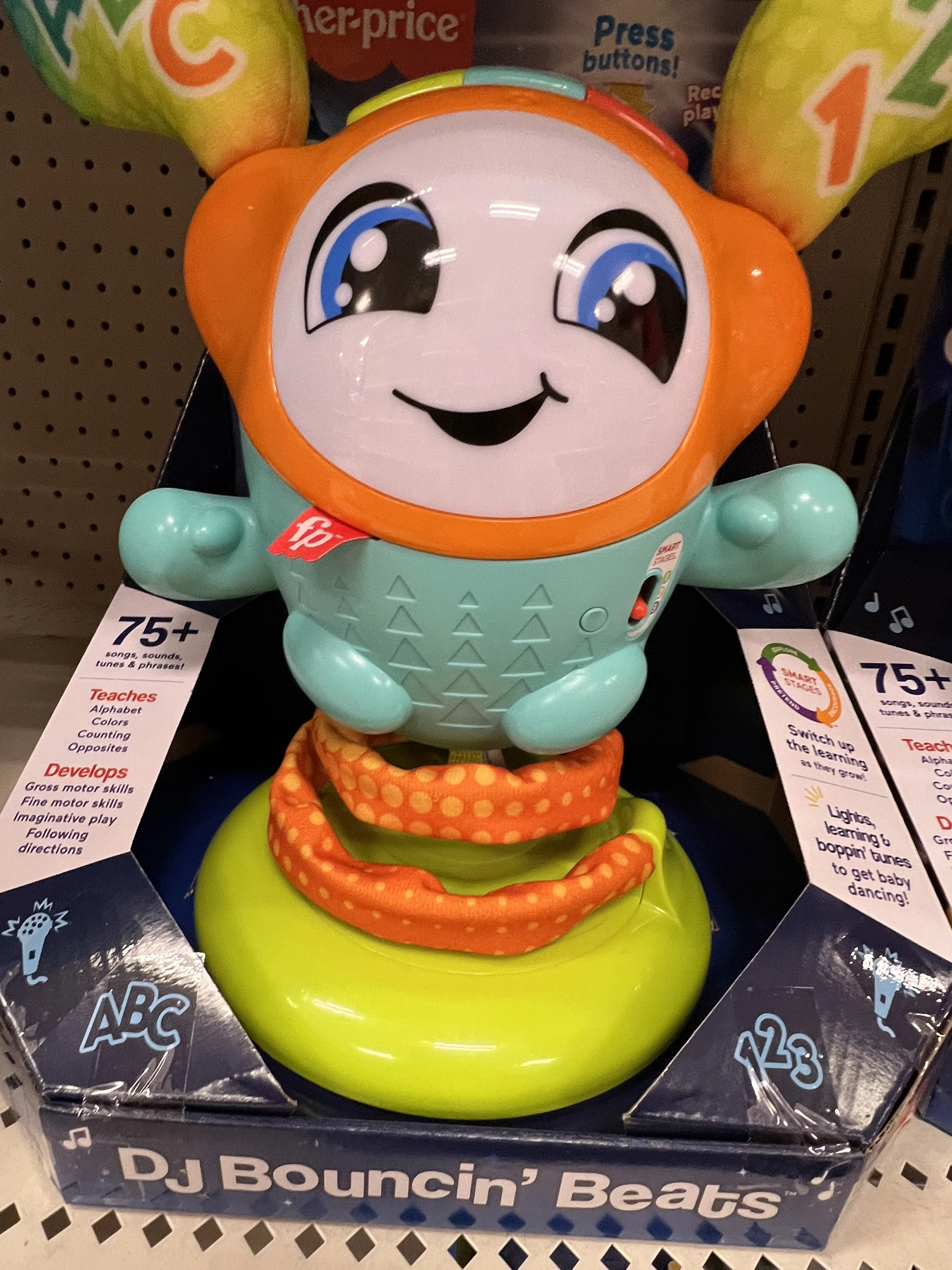 Something odd between 2 different DJ Bouncin’ Beats found at Target ...