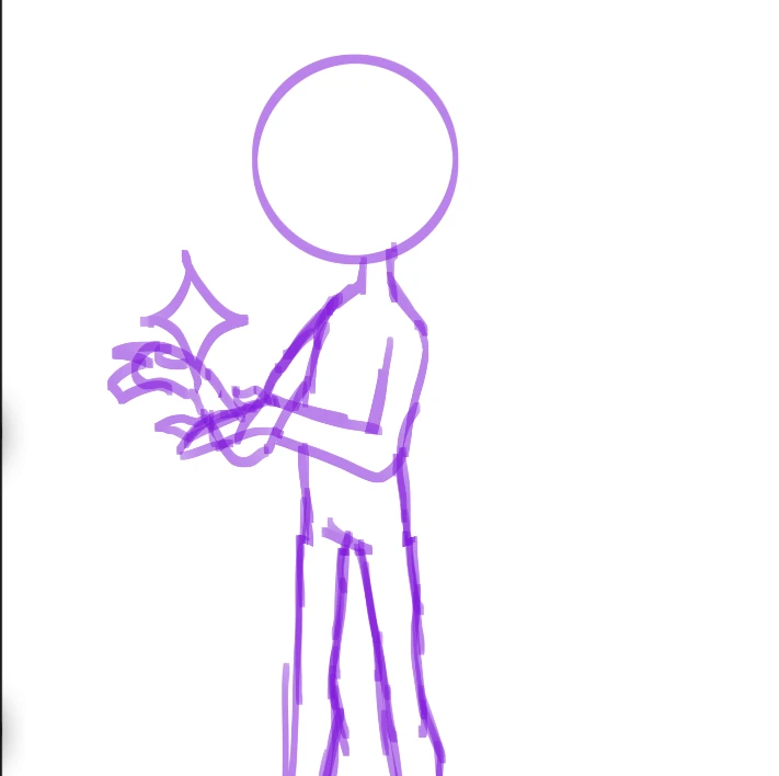 Show me an oc or a character I should draw with this pose (I only ...