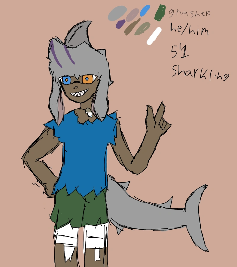 Gnasher full drawing | Fandom