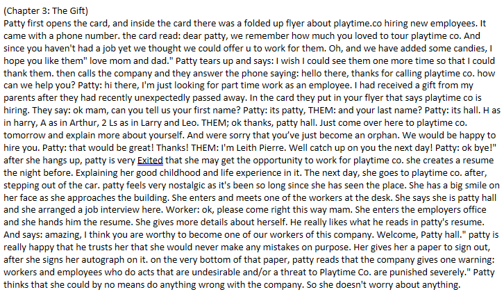 (Part 3) of the Origin story of Patty Hall | Fandom