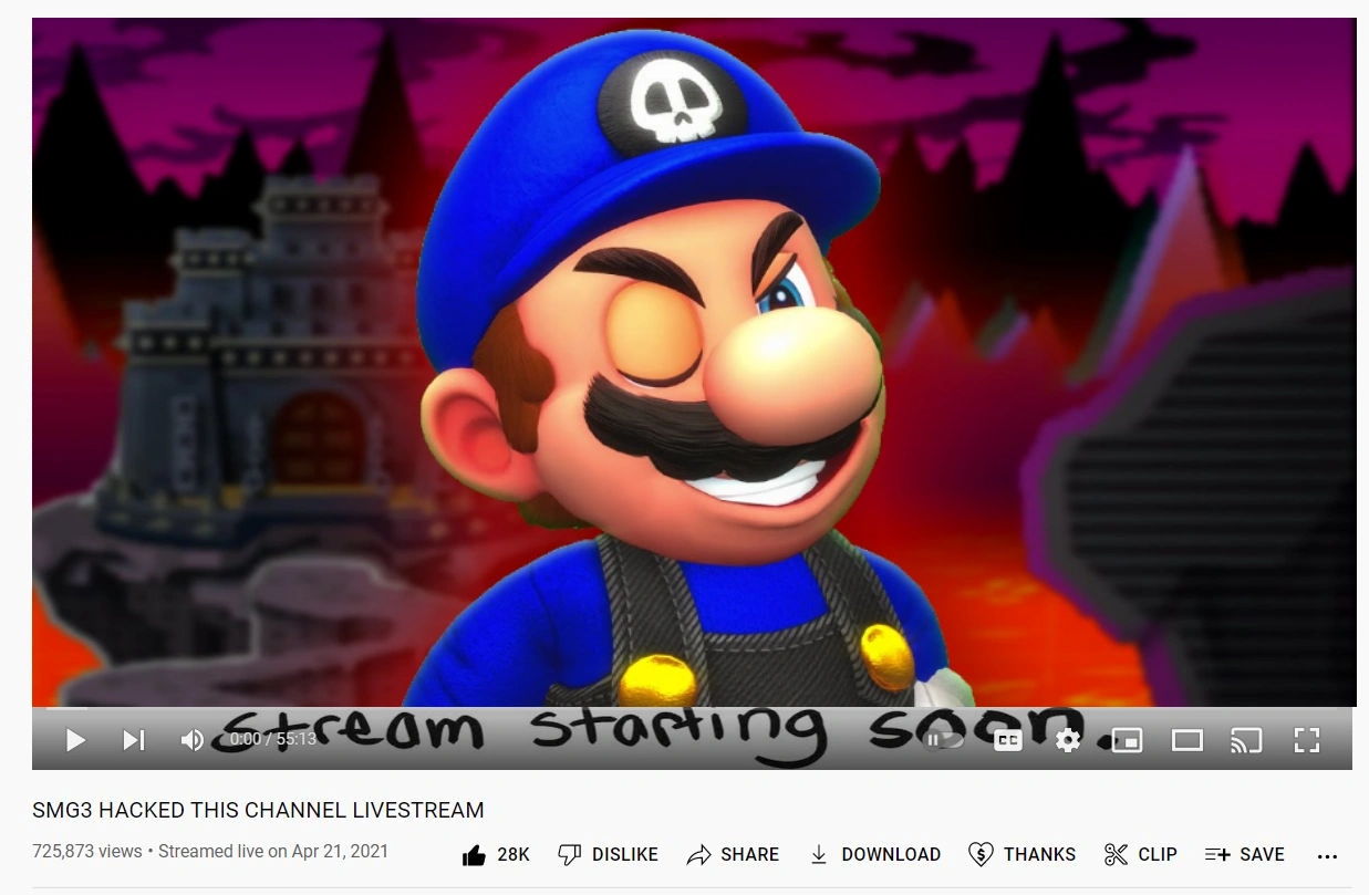 SMG3 DEBUT STREAM | Fandom