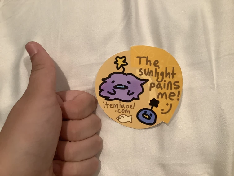 Where should I stick this sticker I made | Fandom