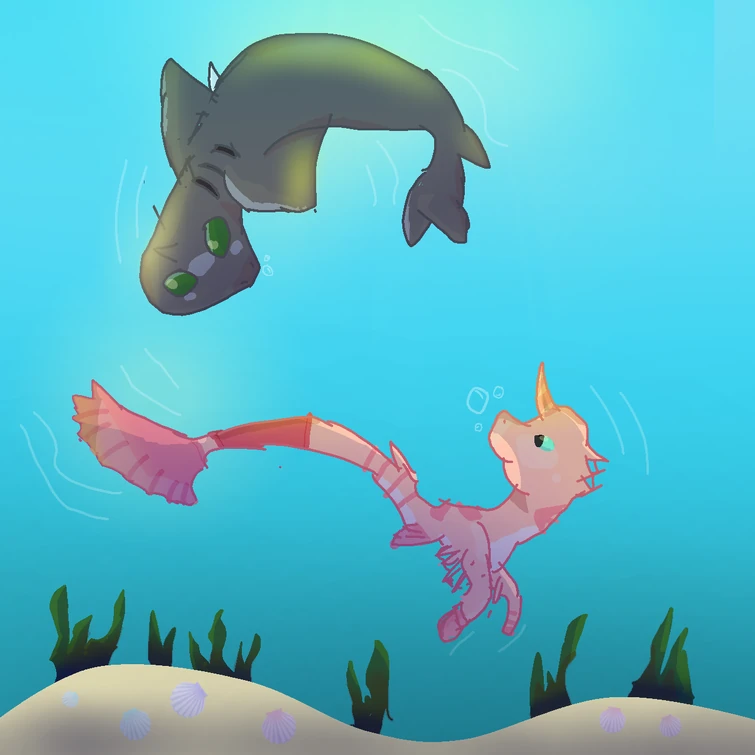 The beta shark encounter redraw has been finished! | Fandom