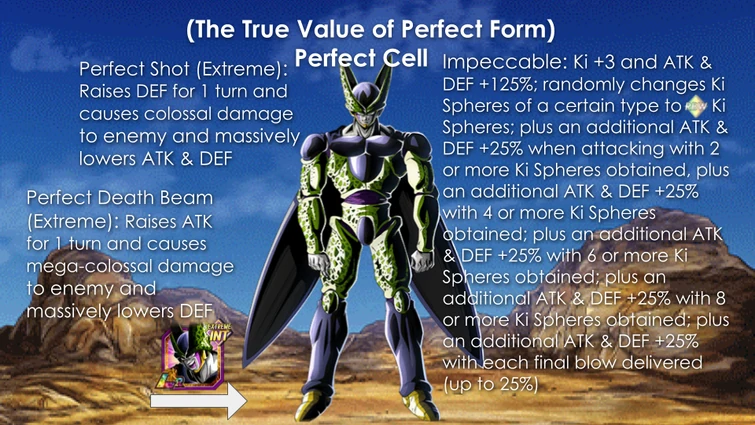 INT The True Value of Perfect Form Cell (Perfect Form) EZA (Concept ...