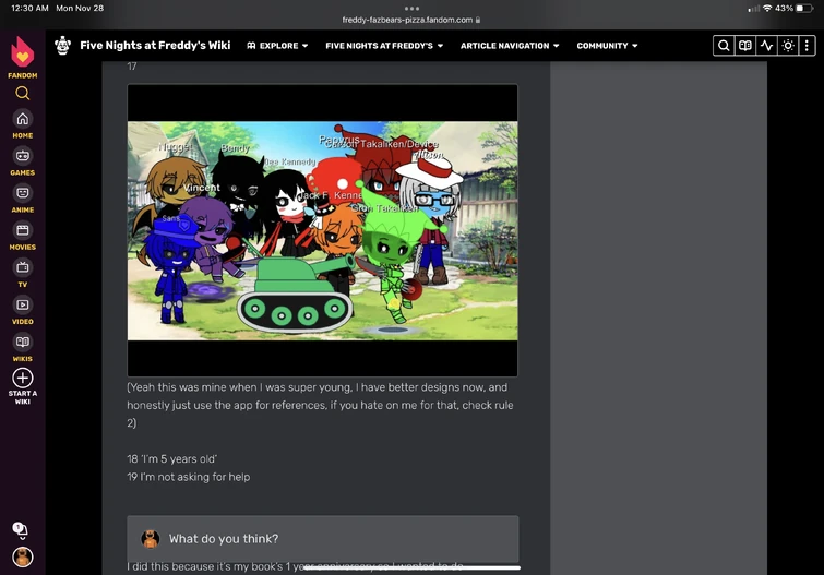 Fandom out of context: Snazz edition (based on some post with the ...