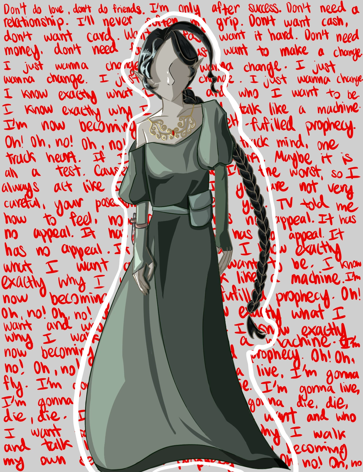 Redraw of a Vespera drawing I did last year | Fandom