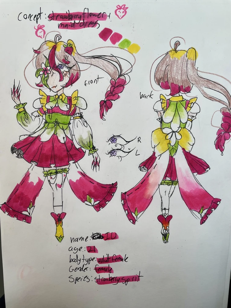 Free OC adopts!(sorry its a IRL drawing) | Fandom