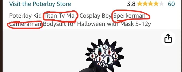 cursed amazon costumes | Fandom