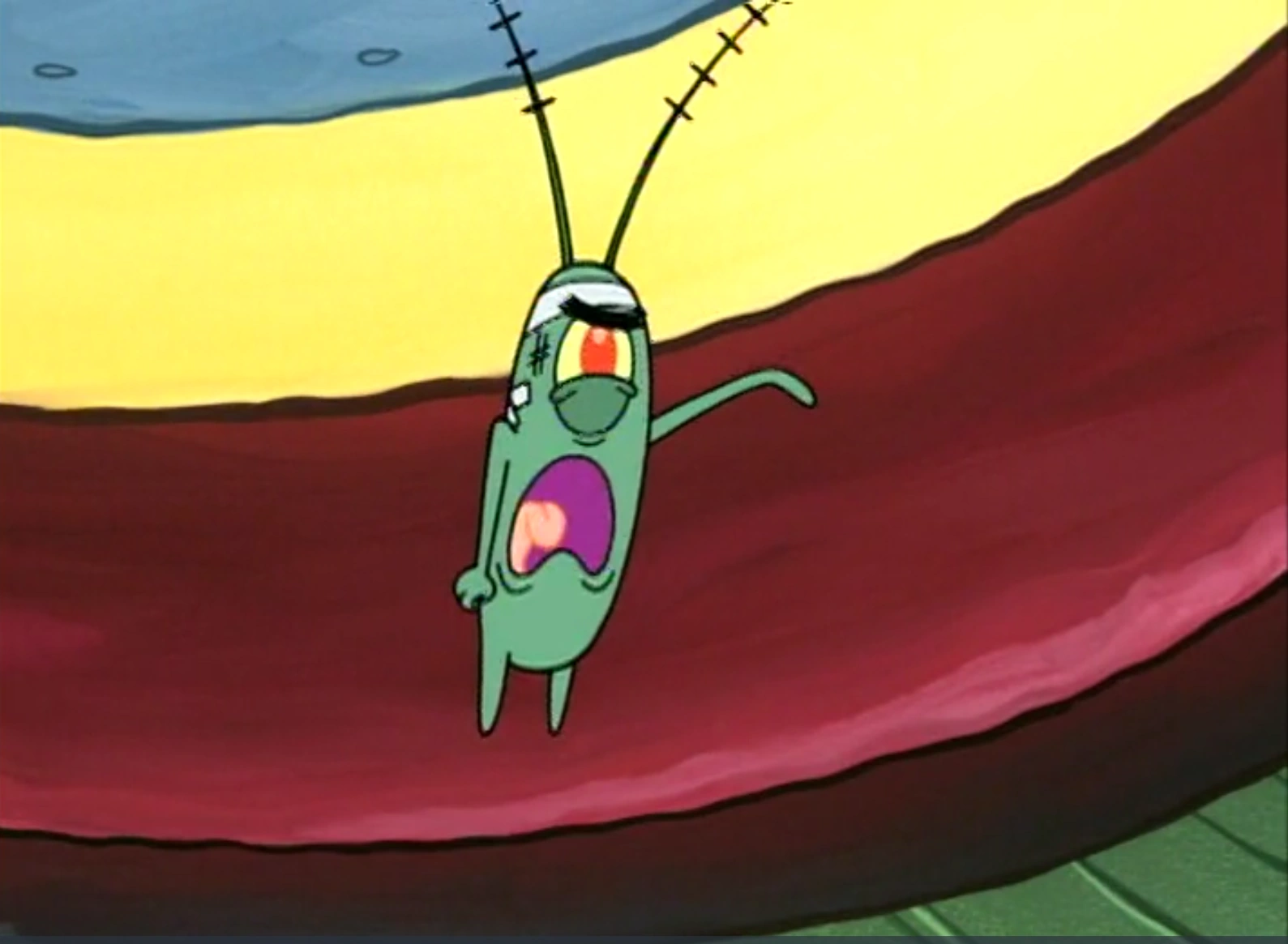 Literally No One Is Talking About The Fact That Plankton's Mouth Was ...