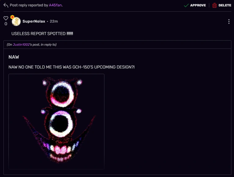 Shhh! people are reading, stop false reporting! | Fandom