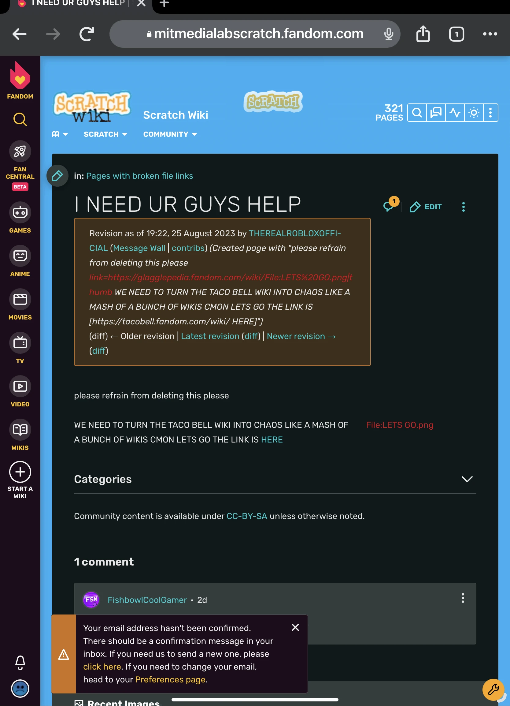 this is how balloia got banned | Fandom