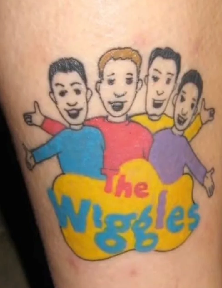 I love this tattoo of Dorothy how ever the one with the wiggles is not that good | Fandom
