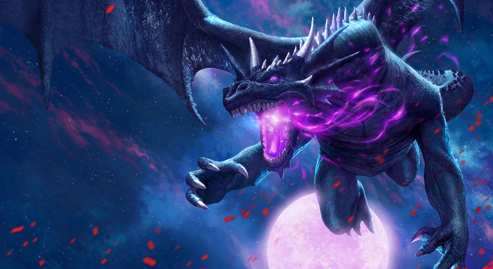 moon is the ender dragon from Minecraft in the Chinese version of moon ...