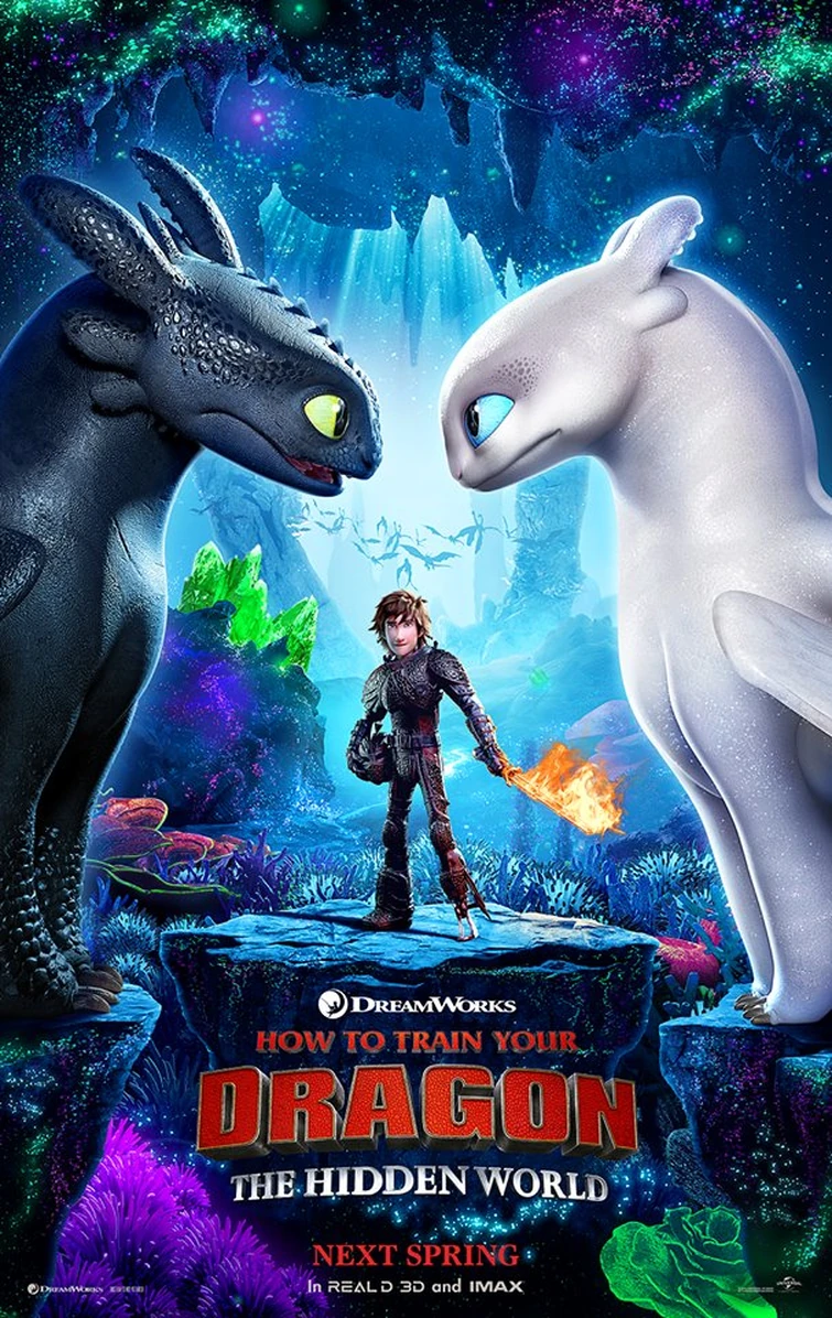 Official HTTYD: The Hidden World poster (from HTTYD's Facebook Page ...