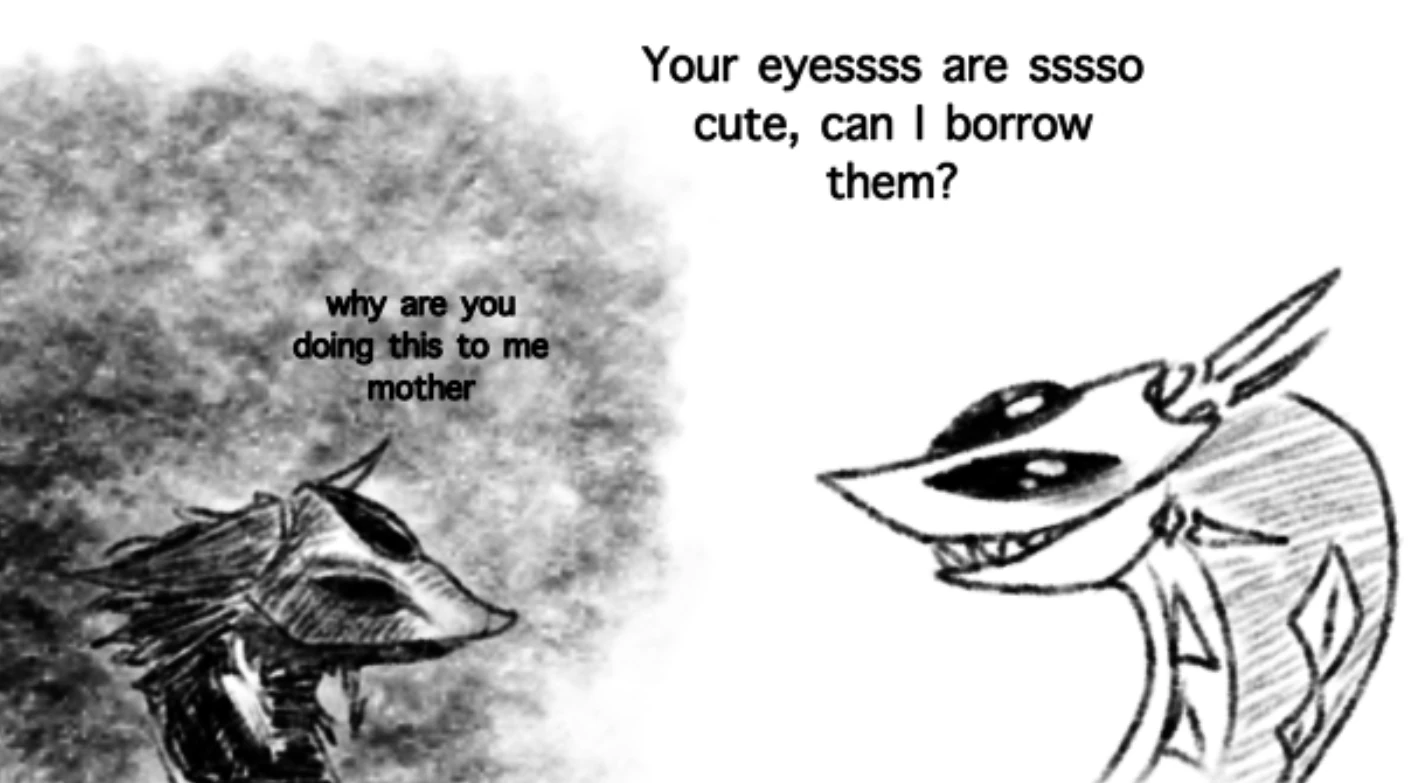 Goretober day 5: Eyes (No gore warning this time it’s just eyes) | Fandom