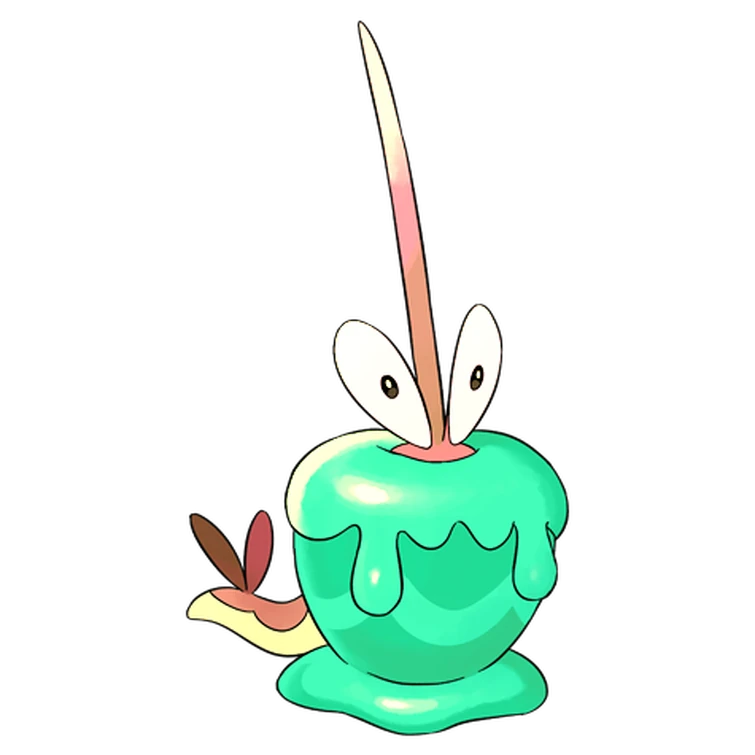 Improving the Shiny forms of Applin and its evolutions. | Fandom