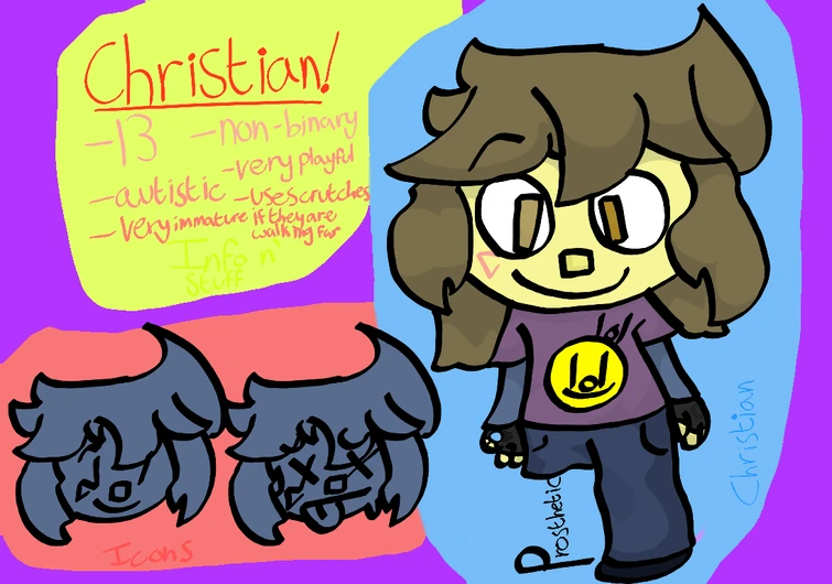 Draw you oc interacting with Christian | Fandom