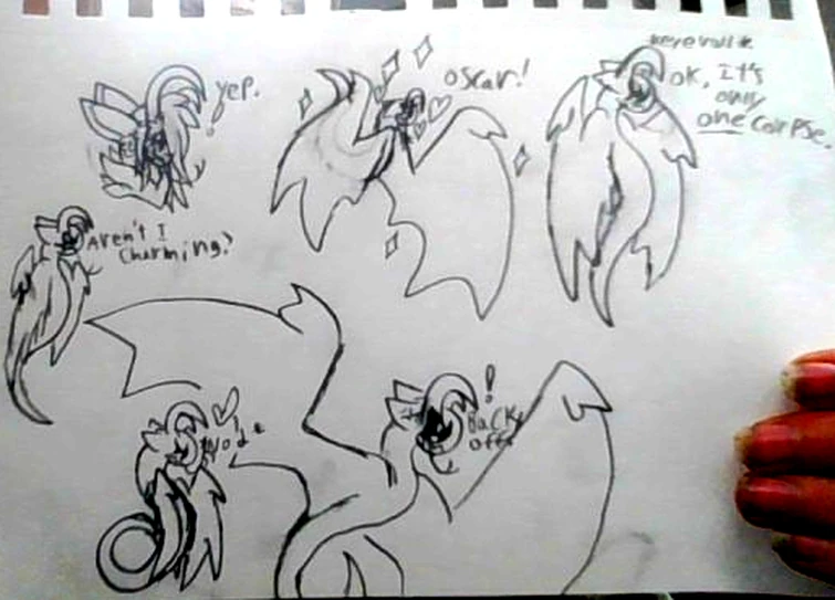 Hmmm. Art Showcase/Art Dump! (Tw; Blood, Scars, weapons.) | Fandom